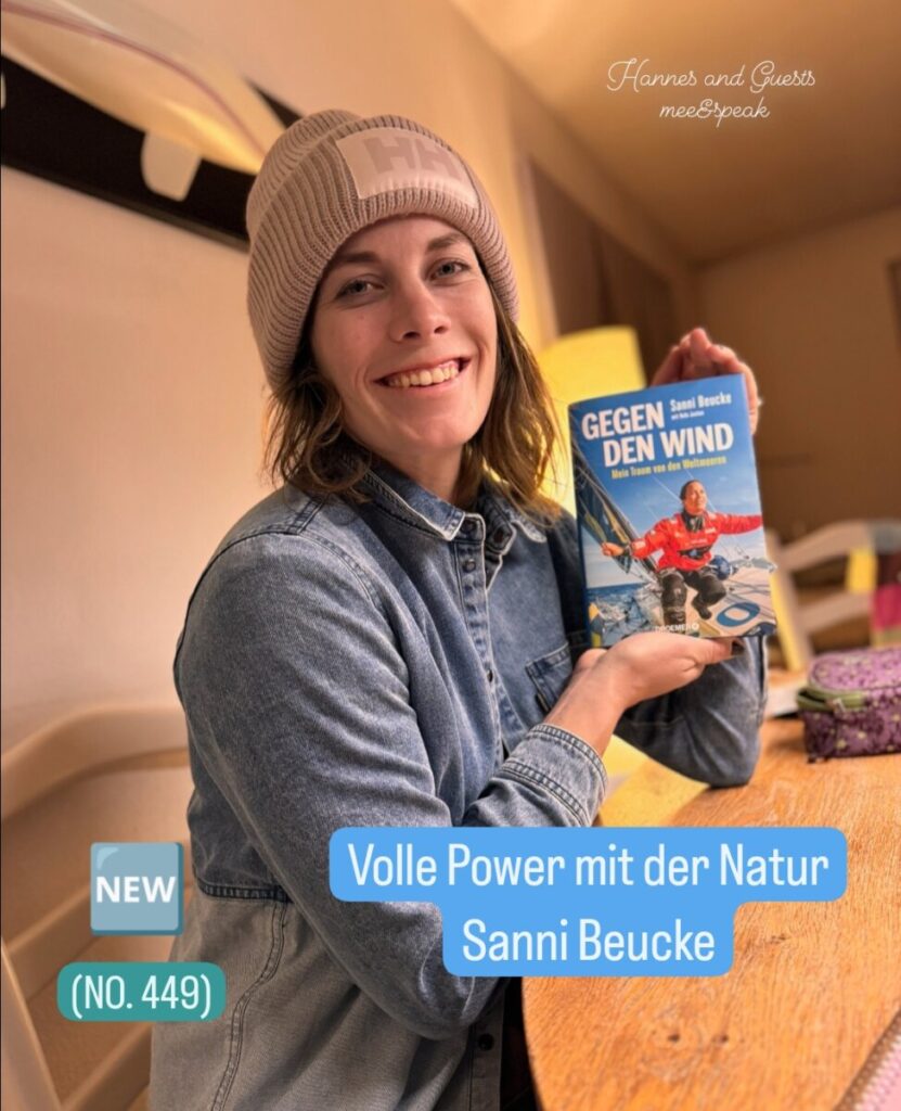 Volle Power mit der Natur: Sanni Beucke und ihr Buch "Gegen den Wind" - Rhein Main Verlag